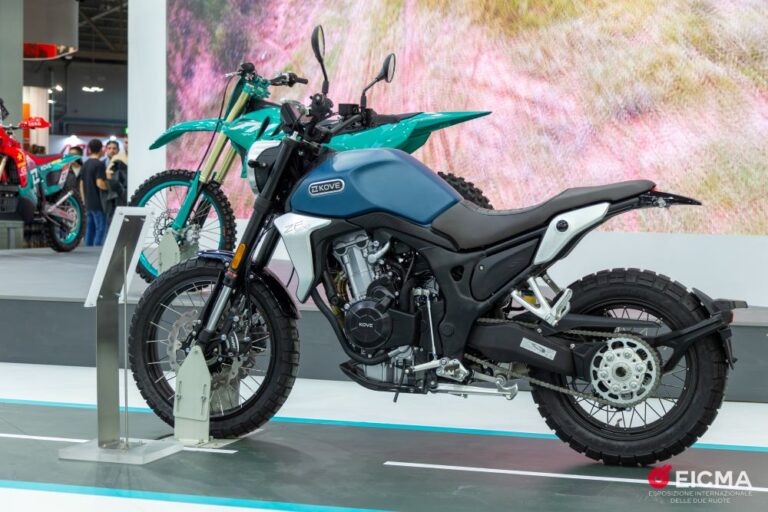 KOVE 510F: Scrambler asiática con estilo europeo | Motodinamia